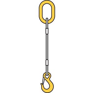 Steel wire rope sling - type 6 | Haklift