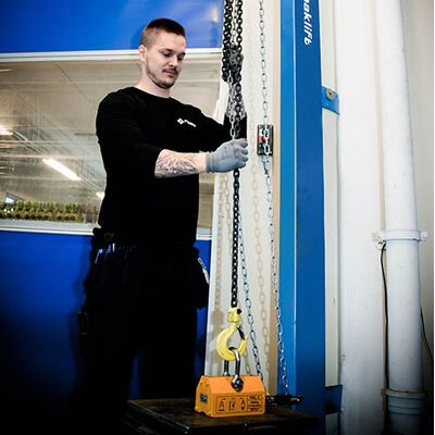 Inspection of plate clamps - Haklift | Haklift