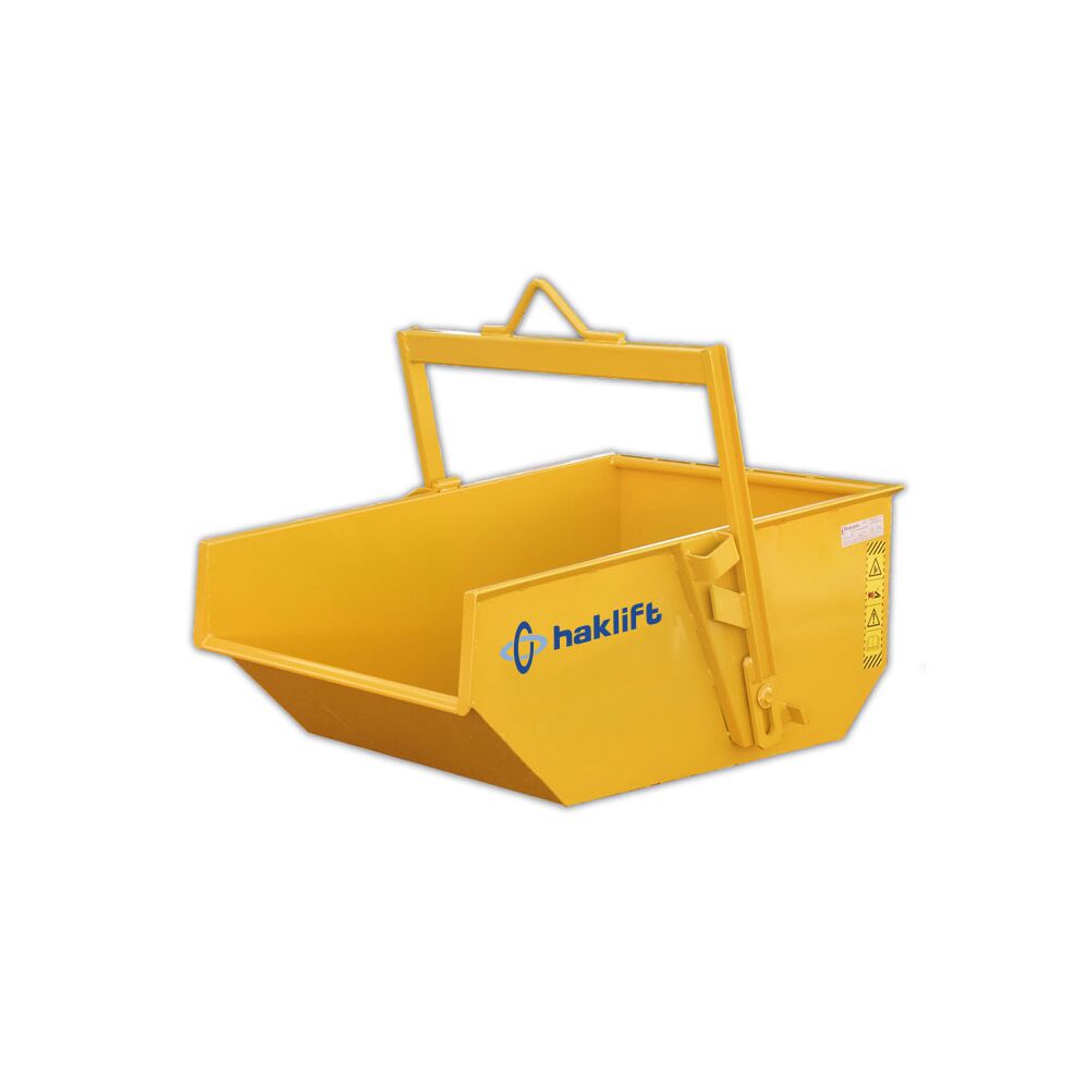 Liftable self dumping bins | Haklift