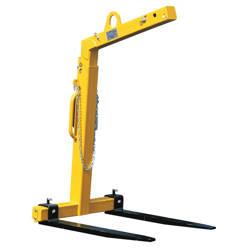 Self-balancing crane forks 1500-3000 kg | Haklift