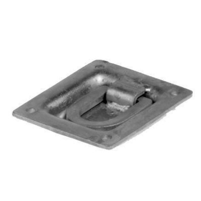 Square recessable load lashing points | Haklift