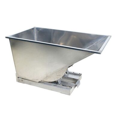 Stainless steel tipping containers | Haklift