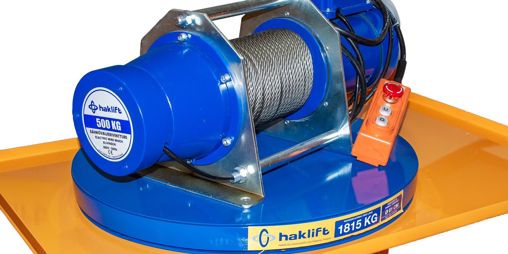 New product - Manual turntables | Haklift